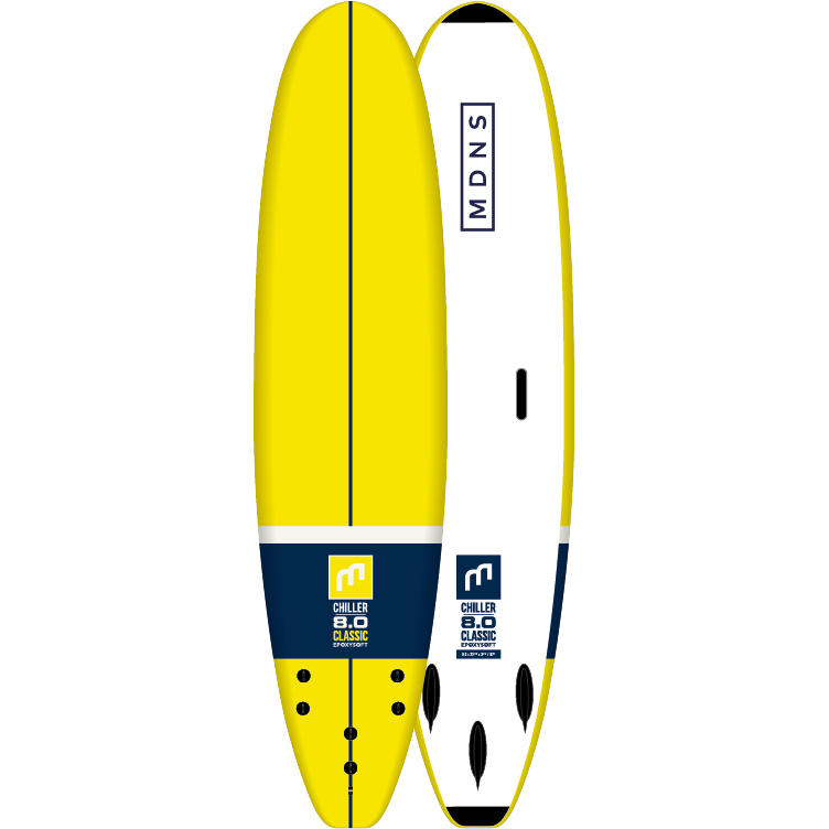 Epoxy Soft Surfboards - CHILLER 8'0 MDNS Surf – MDNS SURF